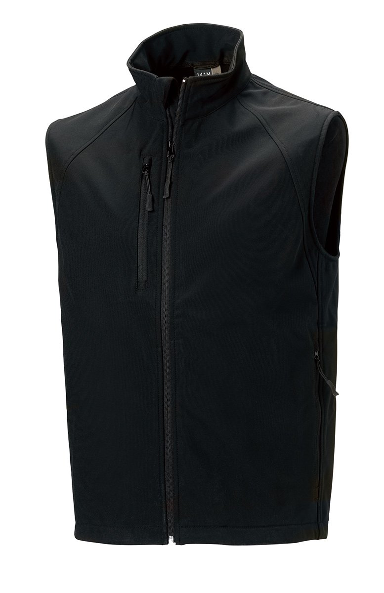 Marina Yacht Wear - Men’s No Sleeve Softshell Jacket RUSSELL